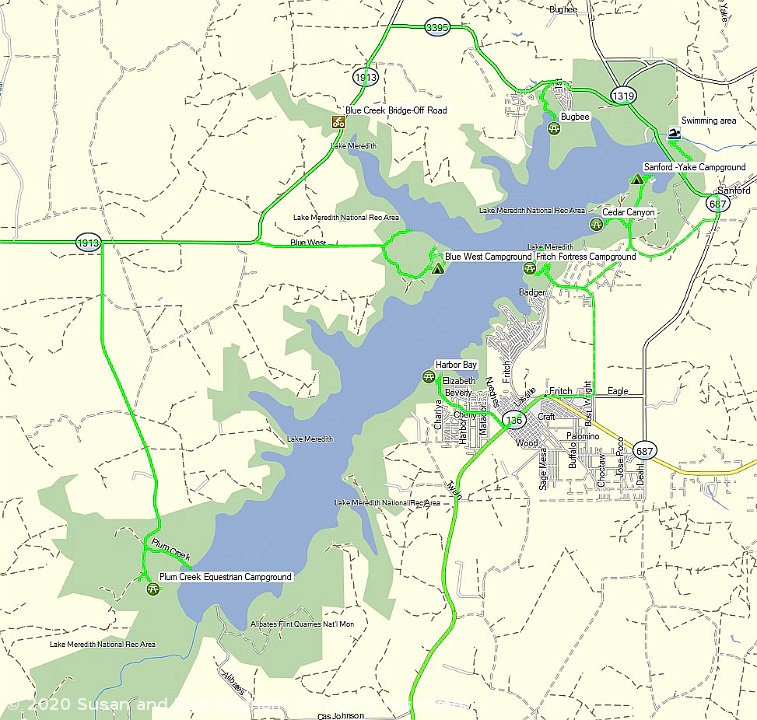 A day trip to explore Lake Meredith